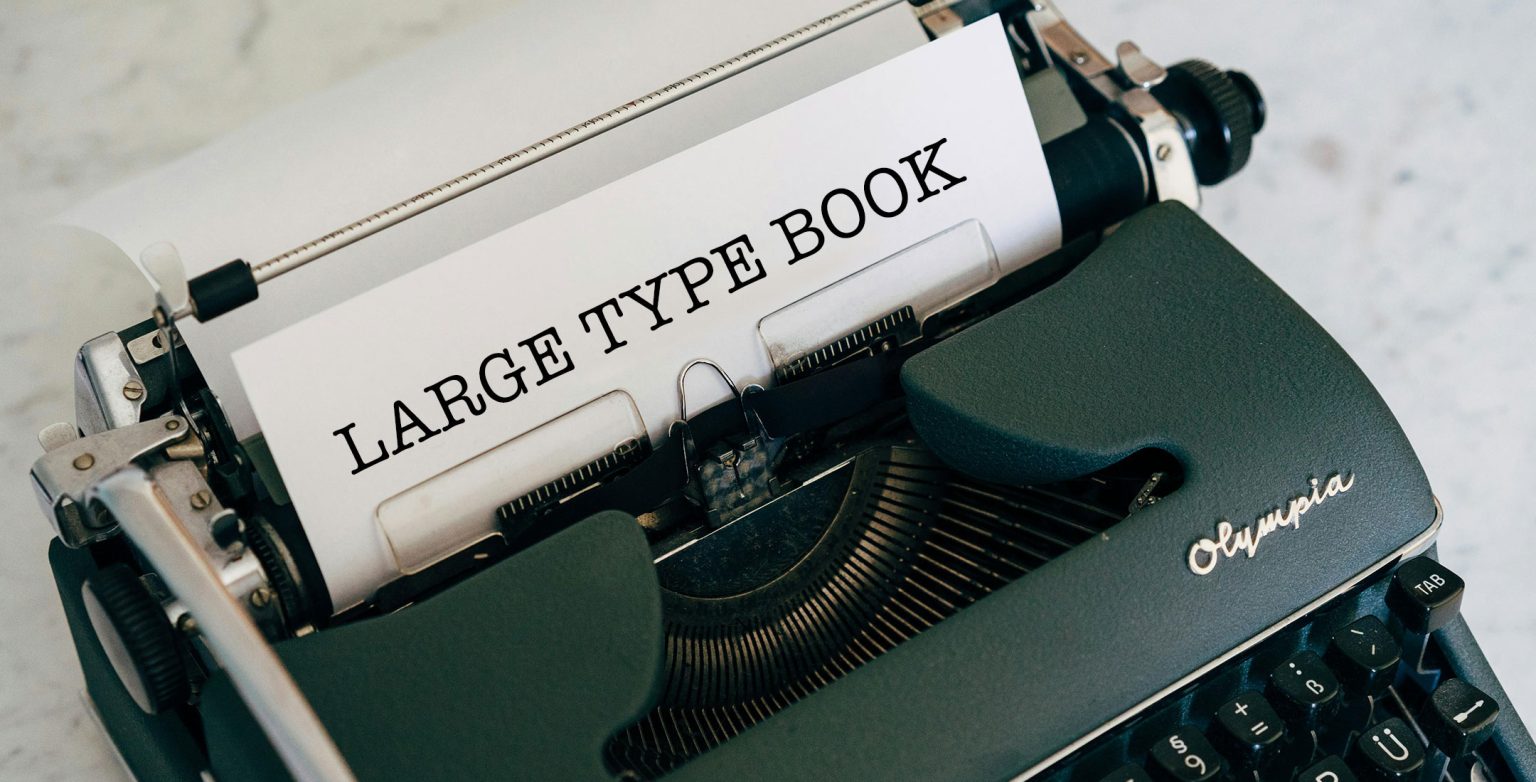 New Large Type at the Scott County Public Library | Scott County Public ...